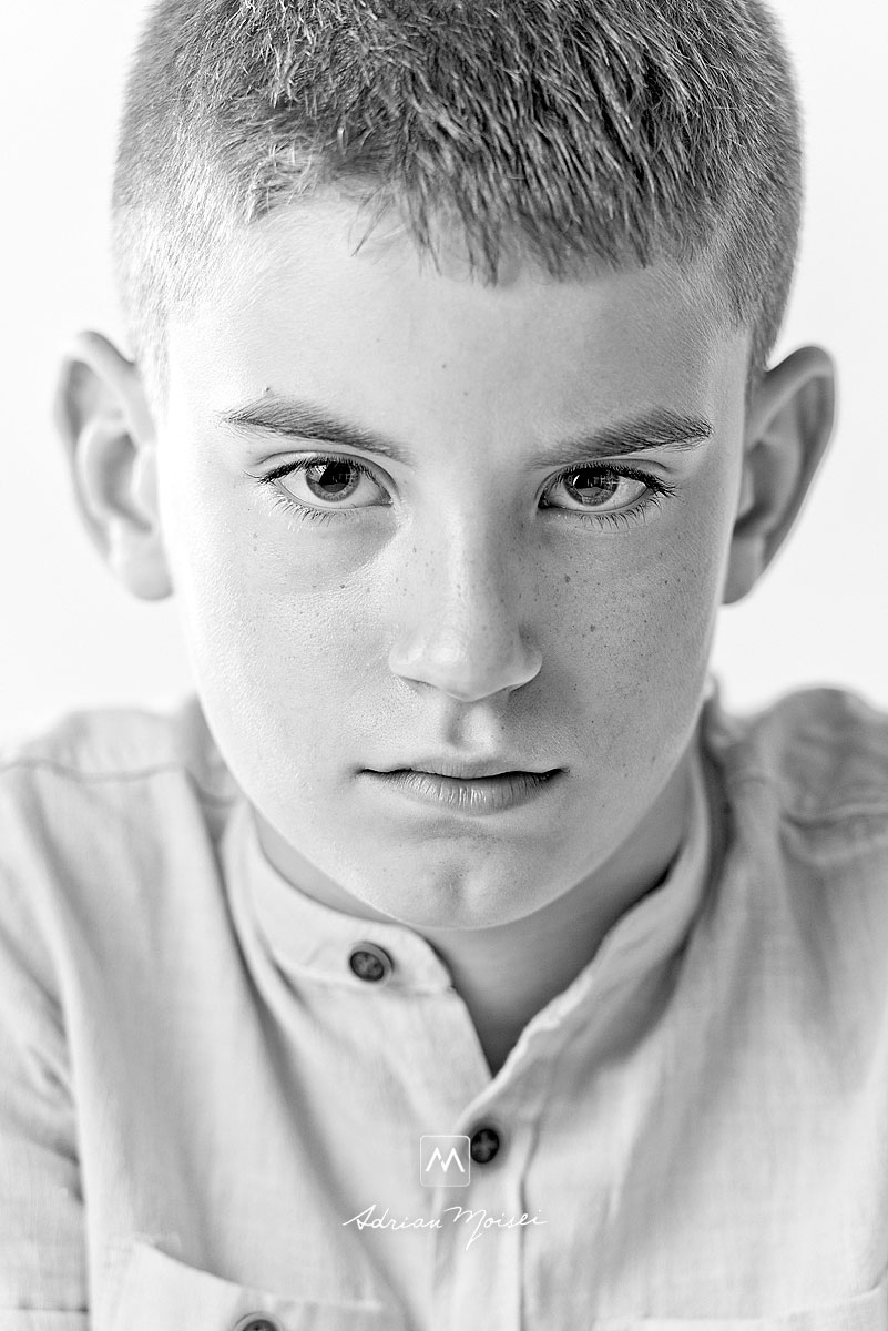 Portret alb negru - Mihnea & Rareș • Adrian Moisei - Fotograf Iași ...